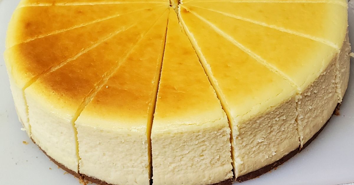 Gluten-Free New York Cheesecake Slice - The Classic Luxury Cheesecake ...